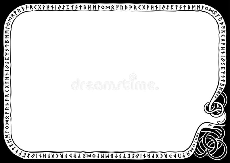Border Runic Stock Illustrations – 71 Border Runic Stock Illustrations ...