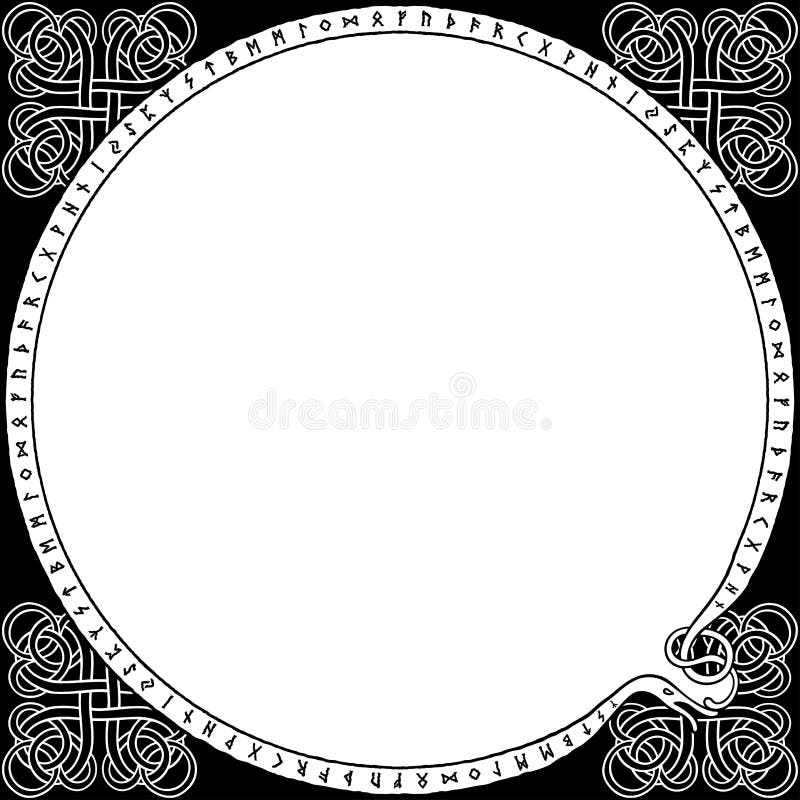 Border Runic Stock Illustrations – 71 Border Runic Stock Illustrations ...