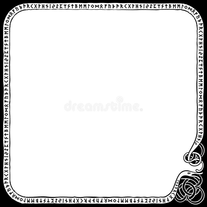 Border Runic Stock Illustrations – 71 Border Runic Stock Illustrations ...