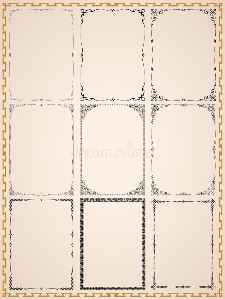 Runic Border Stock Illustrations – 83 Runic Border Stock Illustrations ...