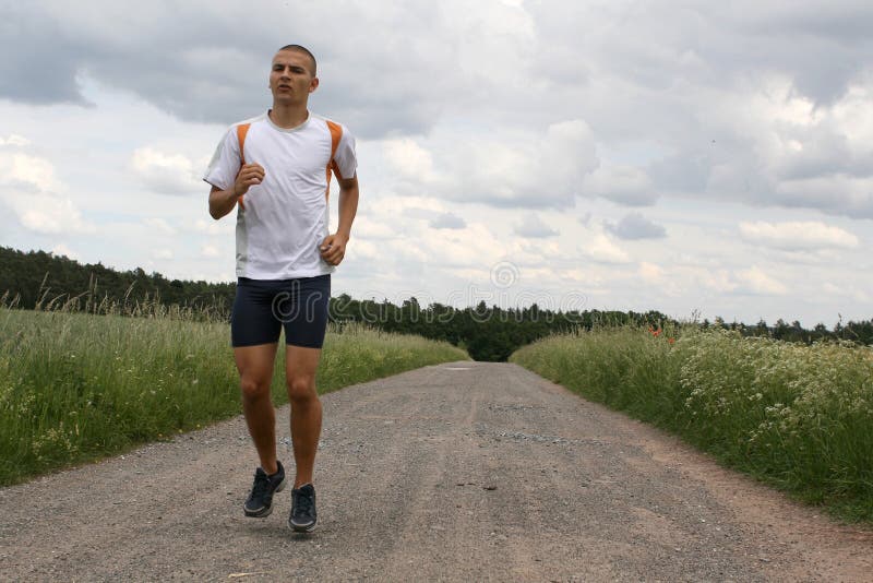Runing man stock photo. Image of legs, endurance, lifestyle - 2497918