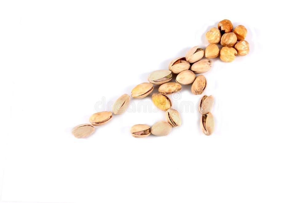 Runing nuts man stock image. Image of organic, adult - 17082719