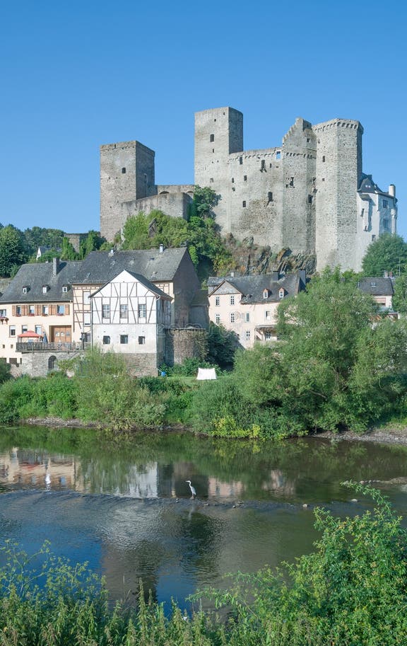 Runkel, Westerwald, Duitsland Stock Foto - Image of populair, deze ...