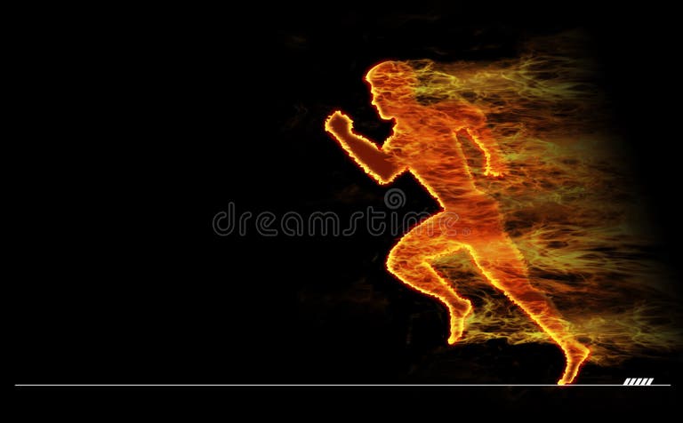 Runner Fire Stock Illustrations – 825 Runner Fire Stock Illustrations ...