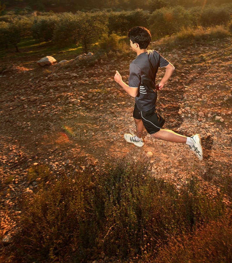 Runner drinking water stock photo. Image of success, clouds - 965234