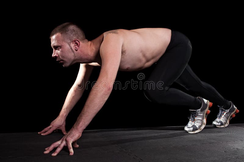Runner stock image. Image of running, caucasian, adult - 16688223