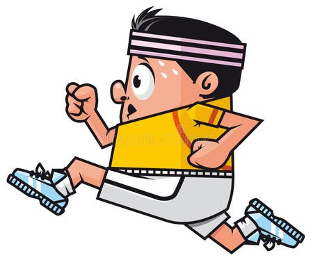 Cartoon Runner Stock Illustrations – 23,079 Cartoon Runner Stock ...