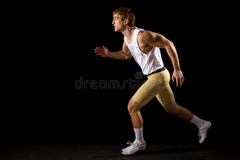 Runner stock image. Image of running, athletics, uniform - 23372907