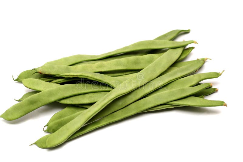 Runner beans, isolated stock image. Image of food, isolated - 11708855