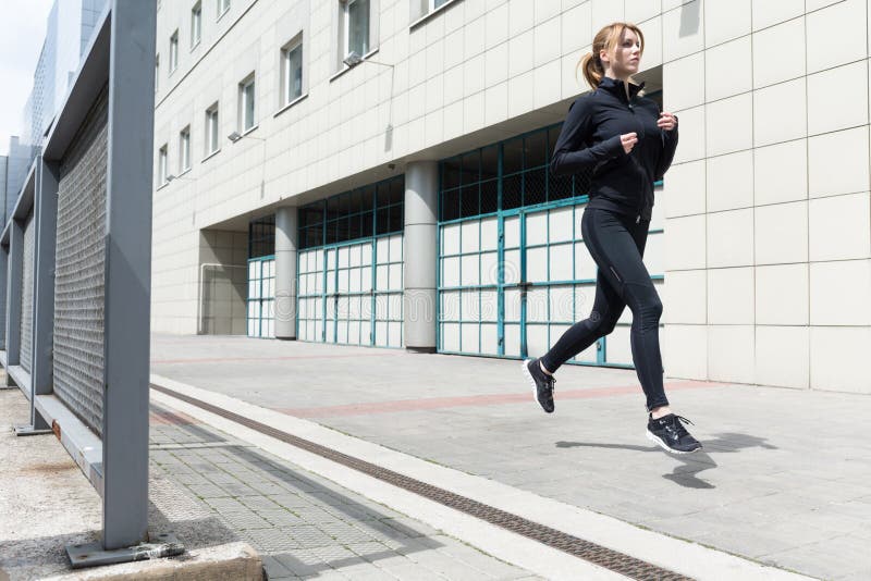 Runner in the city stock image. Image of distance, practice - 68390141