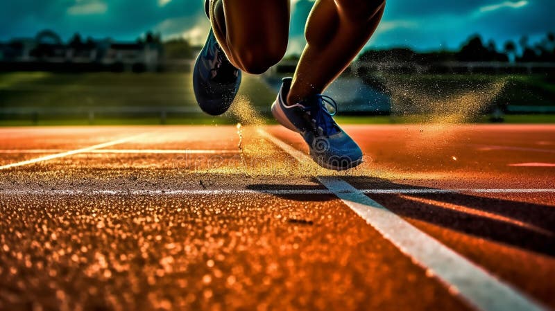 Runner feet stock illustration. Illustration of runner - 281185671