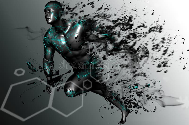 Runner stock illustration. Illustration of neutral, player - 41936773