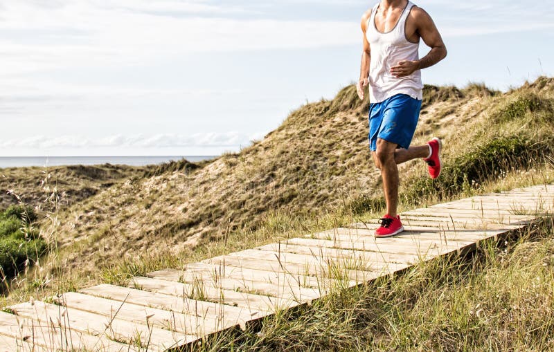 Runner man stock image. Image of exercise, running, people - 43926485