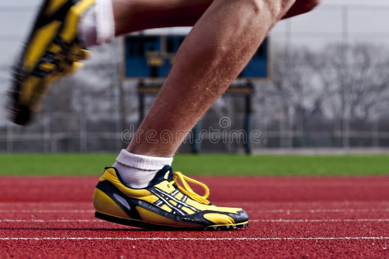 Runner in Motion stock photo. Image of jogging, shape - 20248938
