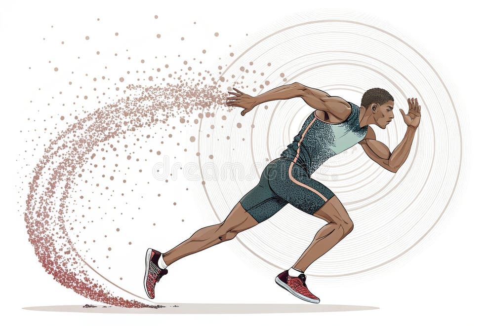 Runner of the Particles - the Man Runs, and the Wind Out of Him ...