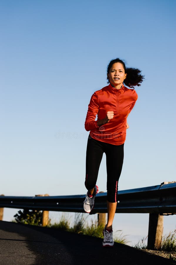 Runner portrait stock photo. Image of determination, outside - 25581872