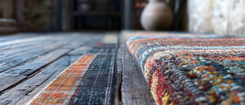Runner Rug Showcasing Intricate Patterns and Textures in a Stylish ...