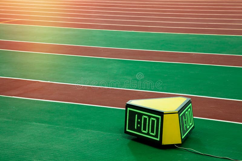 Runner Stopwatch Chronometer Stock Image - Image of ready, duration ...