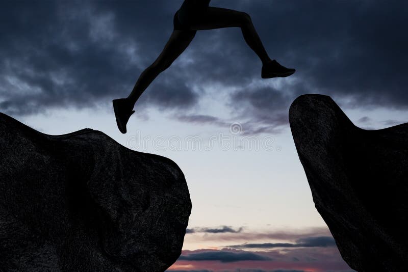 Runner during Sunset - Fitness Work Out Concept Stock Image - Image of ...