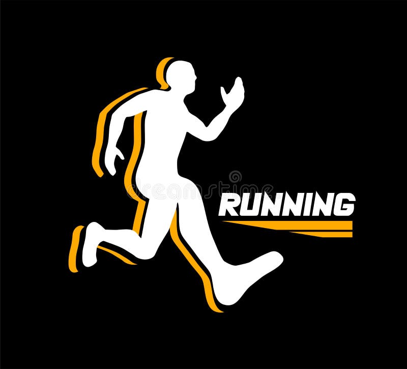 Runner symbol design stock vector. Illustration of marathon - 150366750