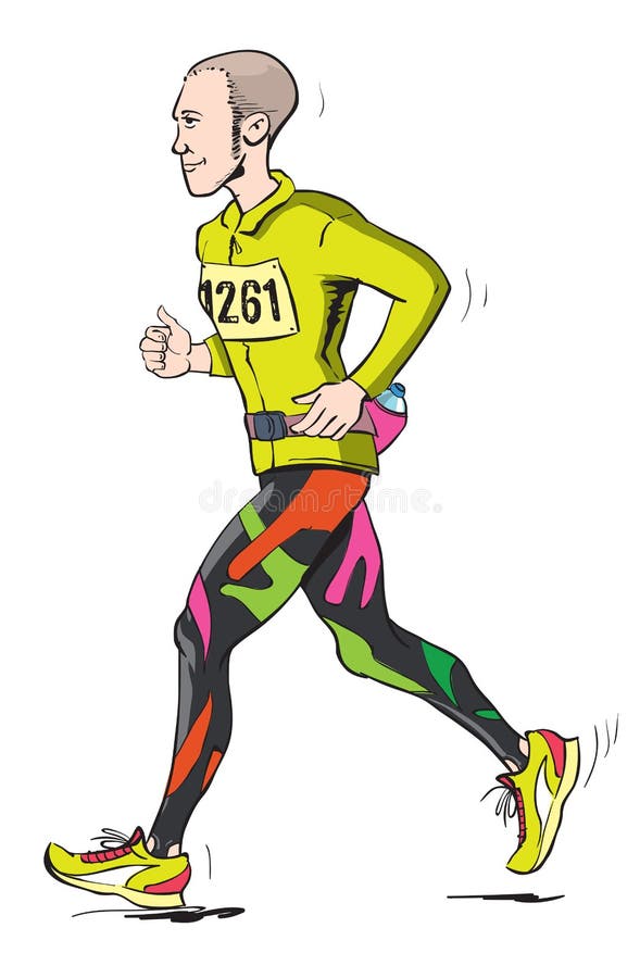Long Distance Runner Stock Illustrations – 385 Long Distance Runner ...
