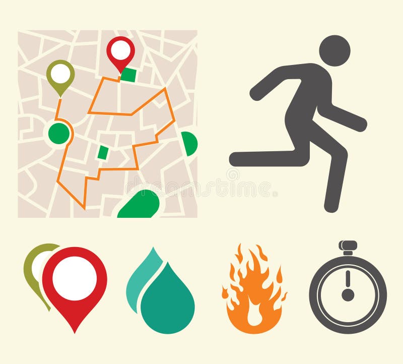 Runner stock vector. Illustration of speed, human, sprint - 88801796