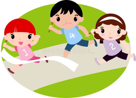 Cartoon Runner Winning Stock Illustrations – 567 Cartoon Runner Winning ...