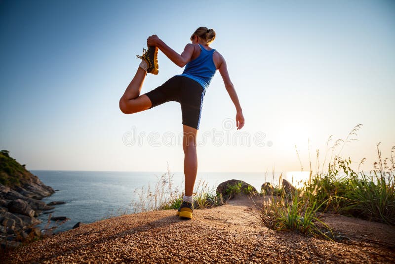 Runner stock image. Image of grass, skinny, hiking, gymnastics - 45637831