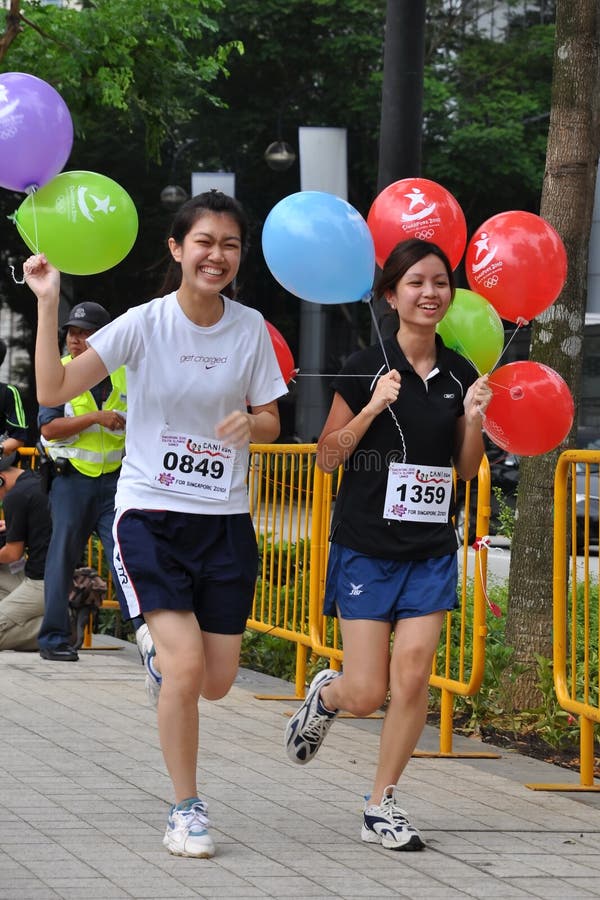 Runners at Create Action Now! (CAN) Run Editorial Image - Image of ...