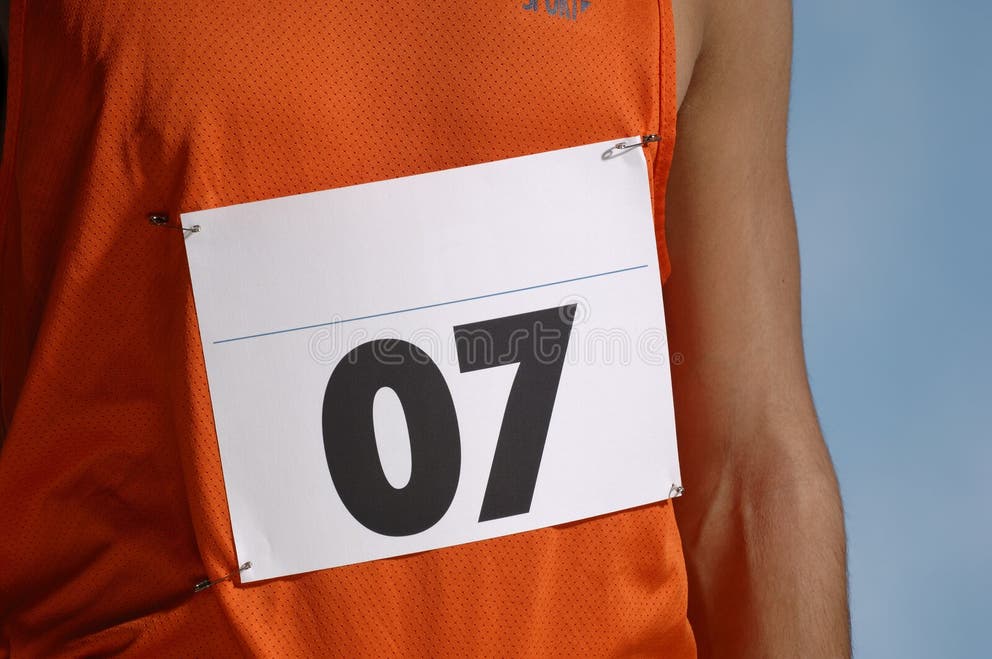 Runners Entry Number stock image. Image of marathon, exercise - 4543999