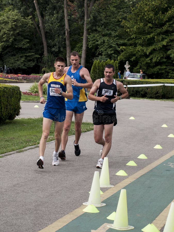 Athletes at the 20km March Contest Editorial Stock Image - Image of ...
