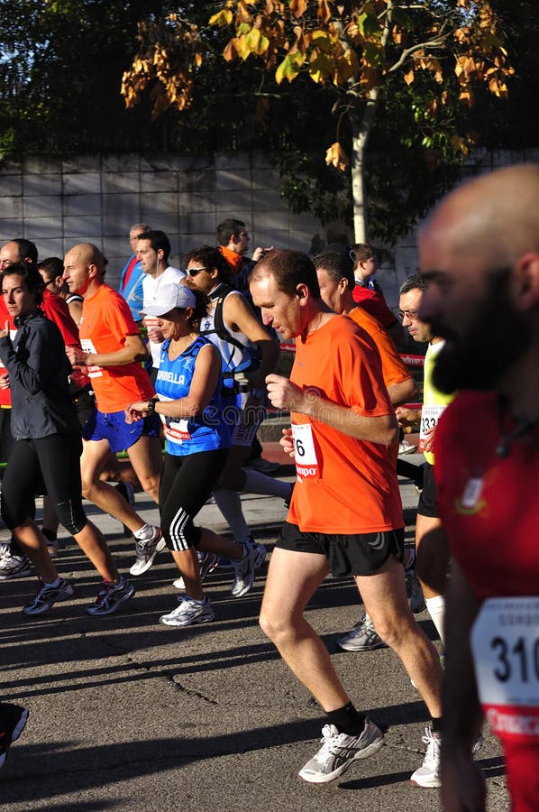Runners on Start of the Half Marathon Editorial Photo - Image of ...