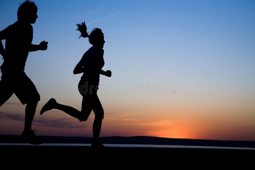 Running stock image. Image of highly, lope, beach, decline - 13045355