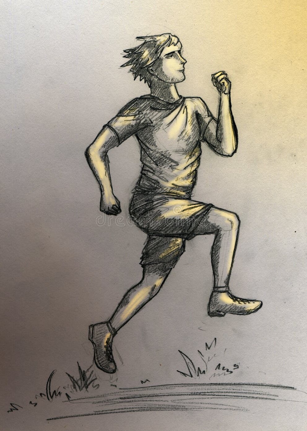 Man Running Sketch Stock Illustrations – 3,128 Man Running Sketch Stock ...