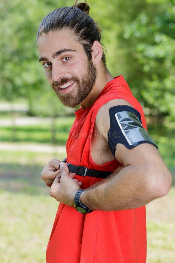 Running Athlete Man Runner Training Cardio Stock Photo - Image of ...