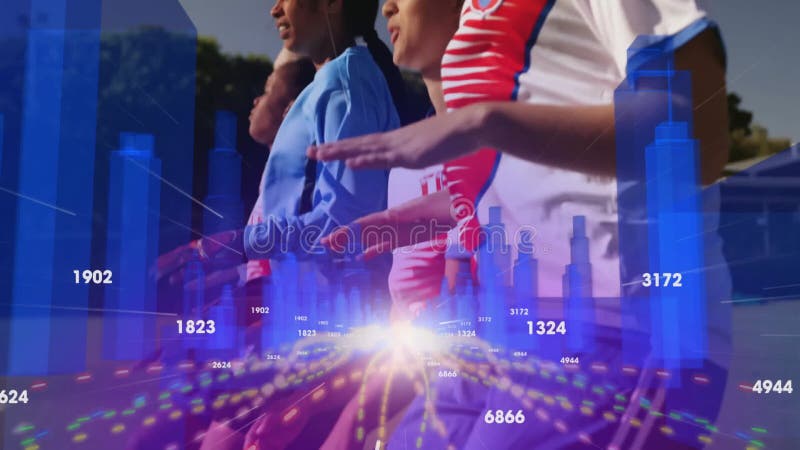 Running Athletes with Animation of Digital Data and Graphs in ...