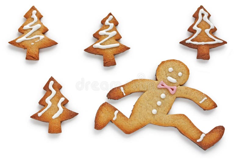 Gingerbread Man Running