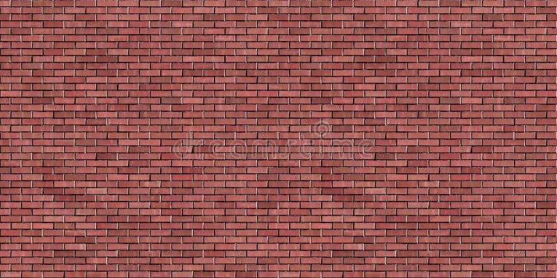 Running Bond Red Brick Wall Seamless Pattern Background Stock Photo ...