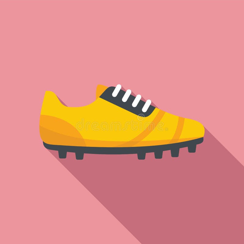 Running Boots Icon, Flat Style Stock Vector - Illustration of lifestyle ...
