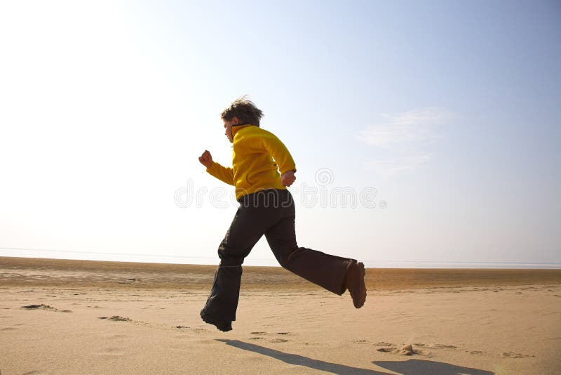 Running boy stock image. Image of summer, young, olympian - 12943417