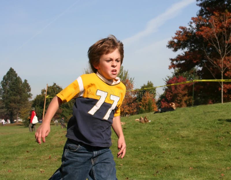 Running Boy stock image. Image of active, running, tired - 1683831