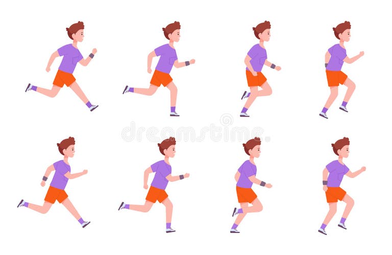 Running Man Sprite Stock Illustrations – 108 Running Man Sprite Stock ...