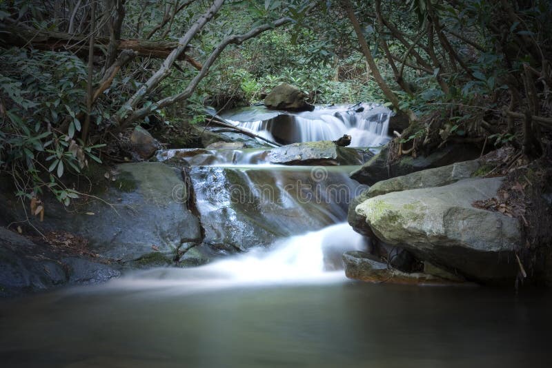 Running Brook stock image. Image of creek, waterfall, rapid - 5359301