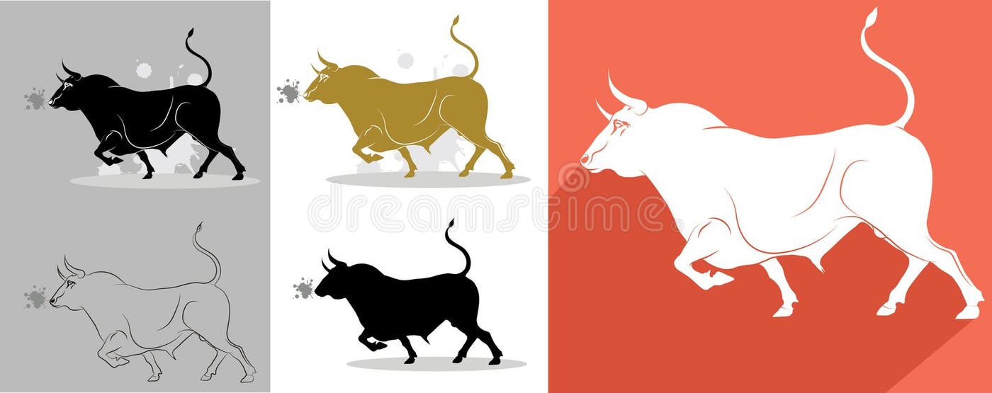 Running Ox Stock Illustrations – 160 Running Ox Stock Illustrations ...