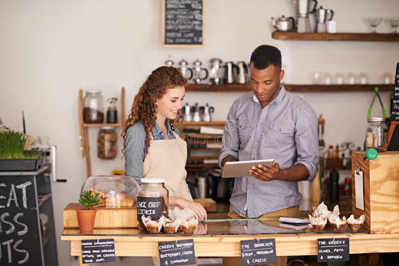 Running the Cafe the Wireless Way. Young Baristas Using a Digital ...