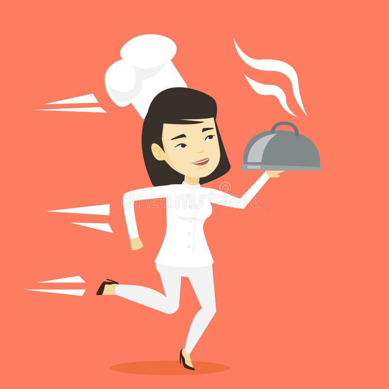 Chef Running Stock Illustrations – 459 Chef Running Stock Illustrations ...