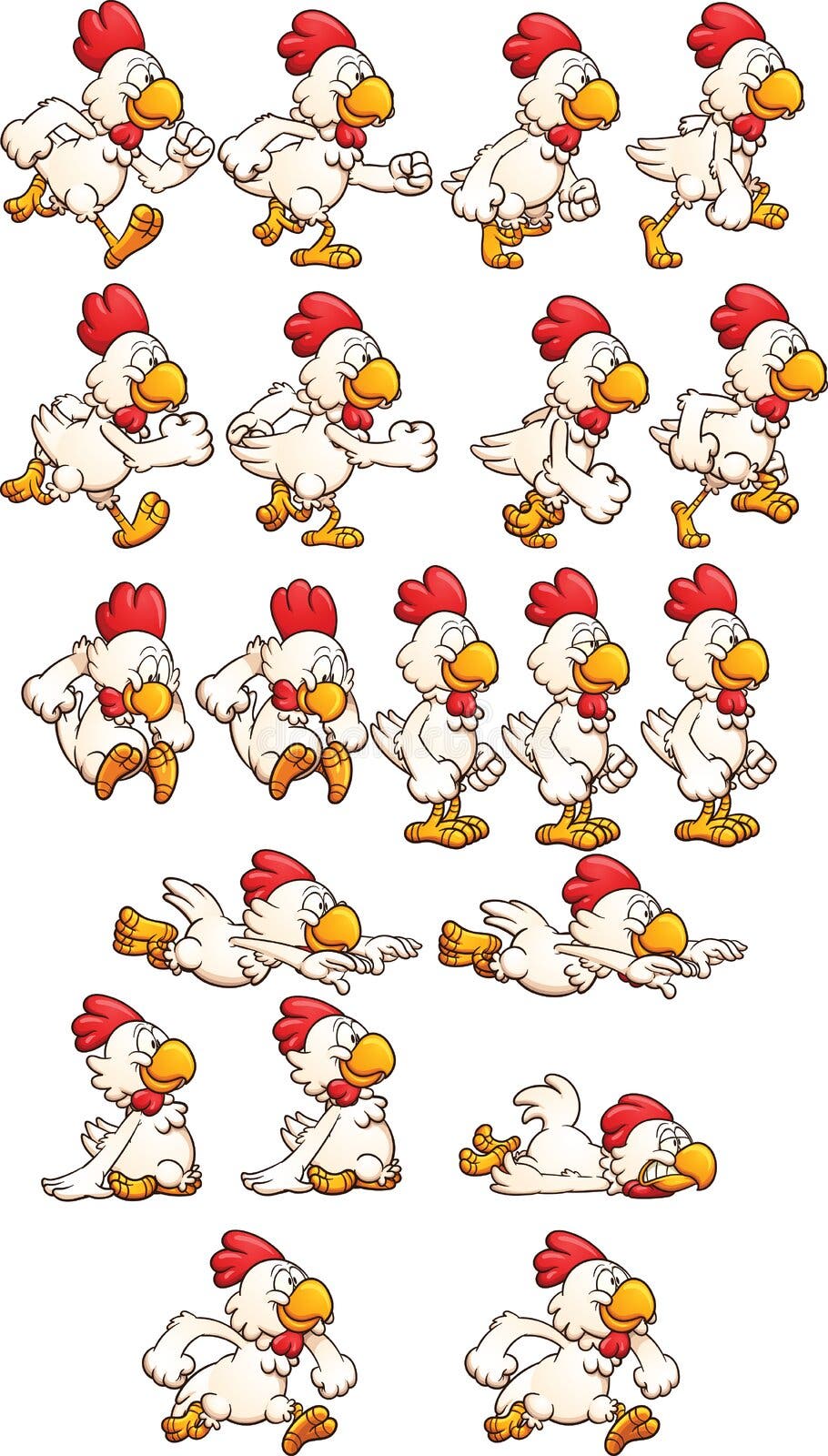 Chicken Sprite Stock Illustrations – 38 Chicken Sprite Stock ...