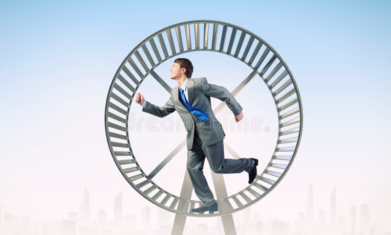 Running in circles stock photo. Image of concept, worker - 49914860