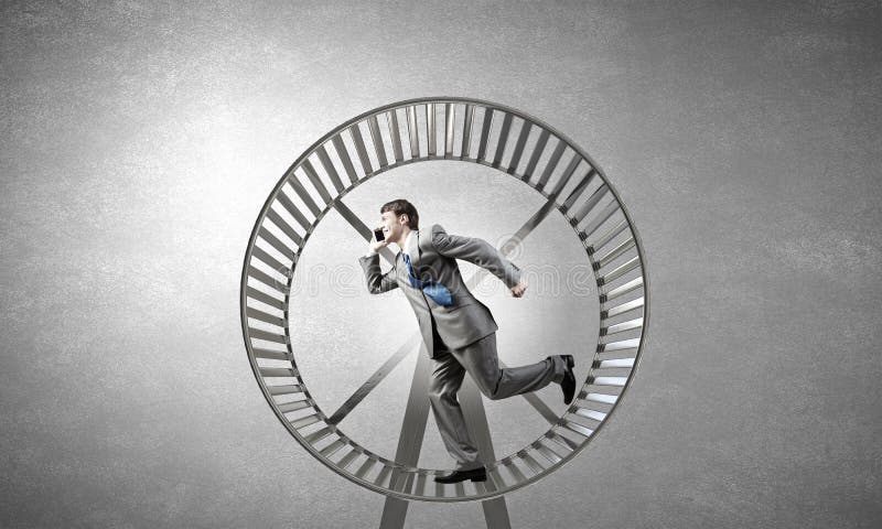 Running in circles stock photo. Image of motivation, speed - 50562756