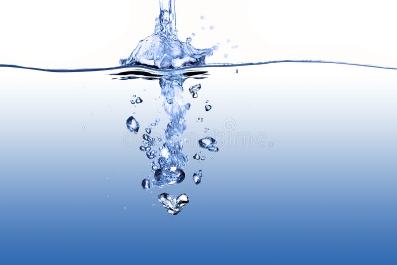 Running Clear Clean Fresh Water Stock Image - Image of ripple, droplet ...